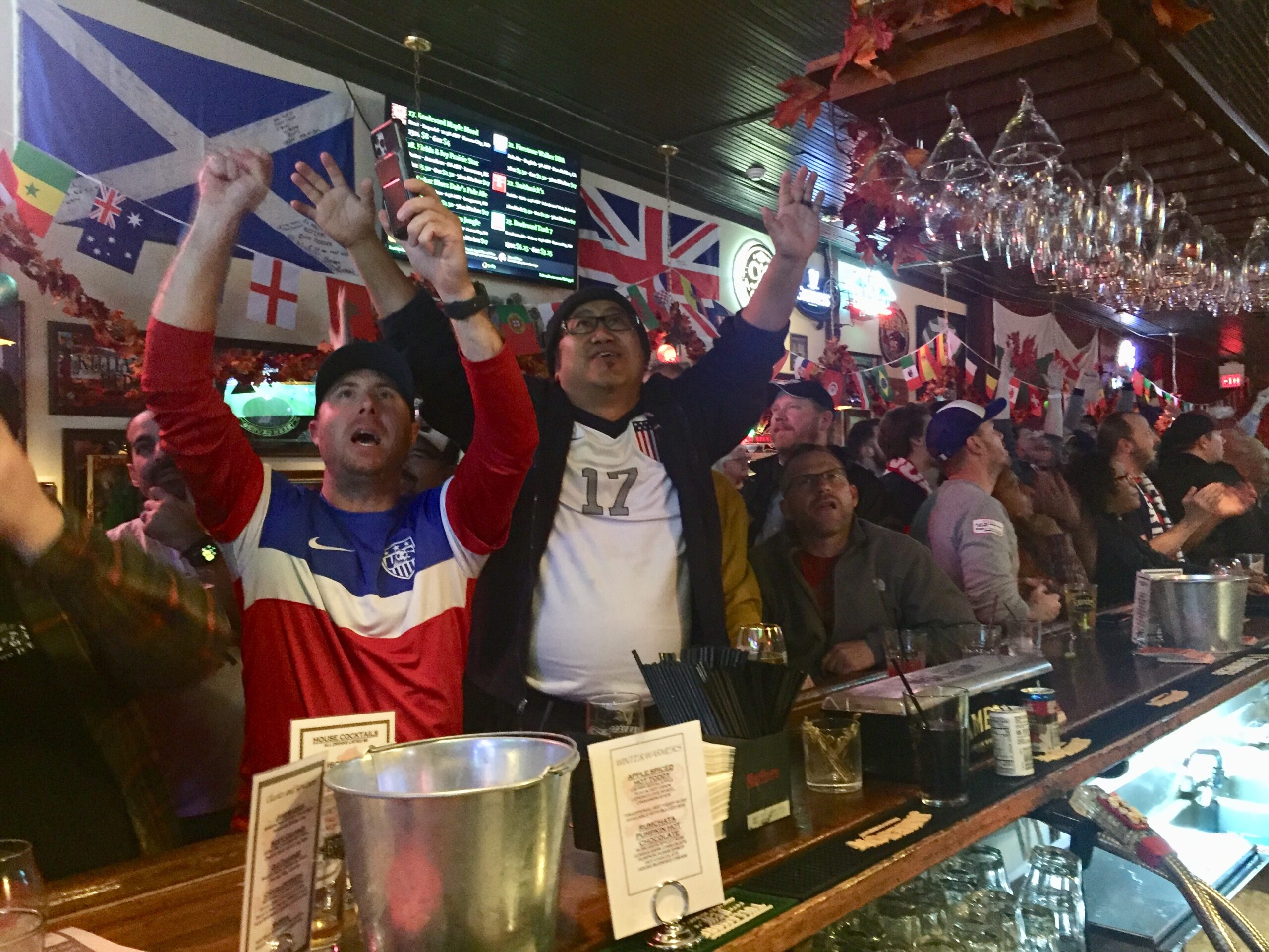 Lawrence soccer fans celebrate U.S. win over Iran in World Cup | News ...
